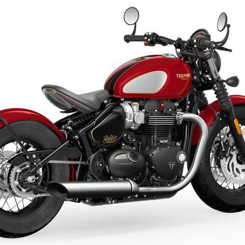 2022 TRIUMPH BONNEVILLE BOBBER GOLD LINE | Motoworks Chicago